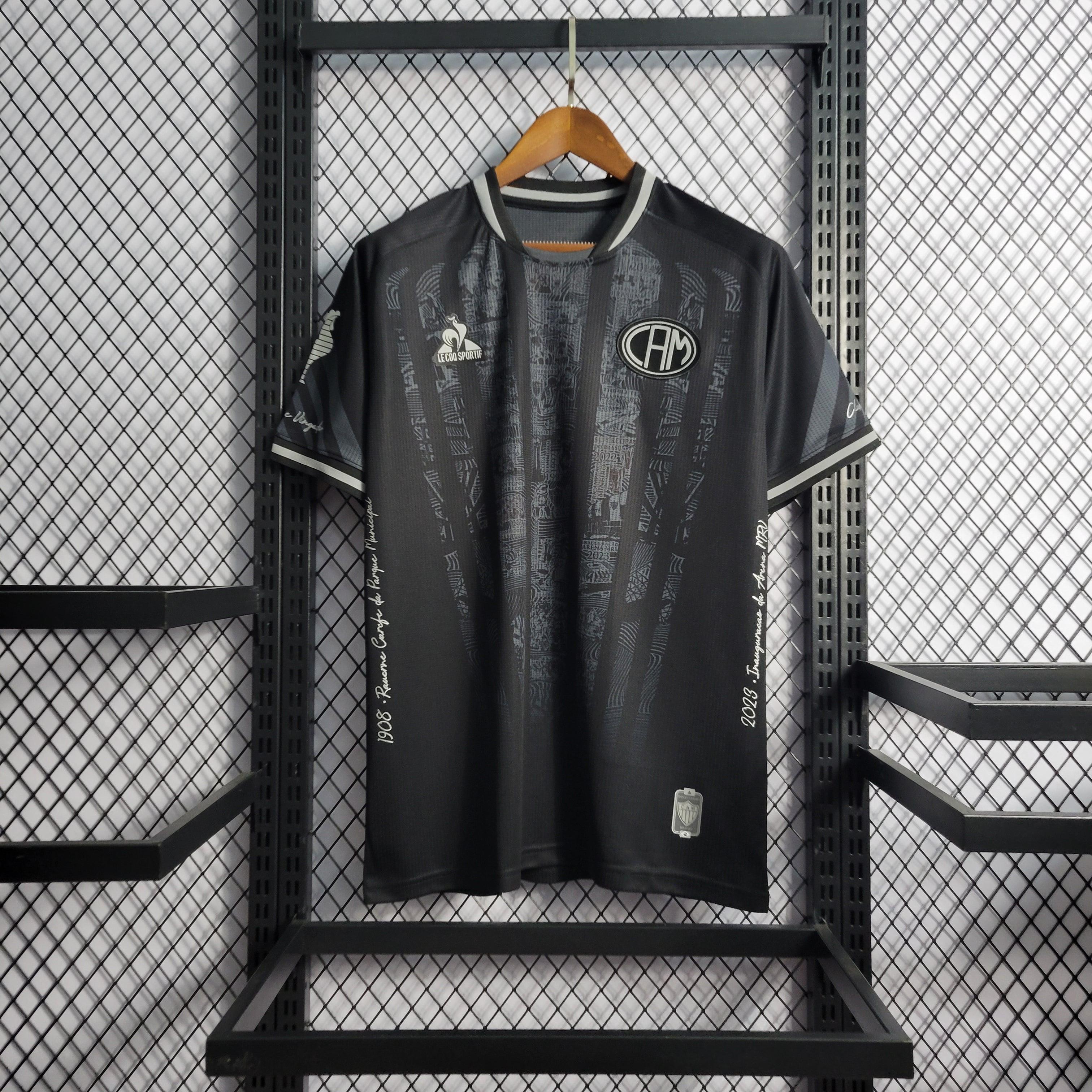 Camisa Atlético Mineiro Edição Especial Manto da Massa 22/23 - Versão ...