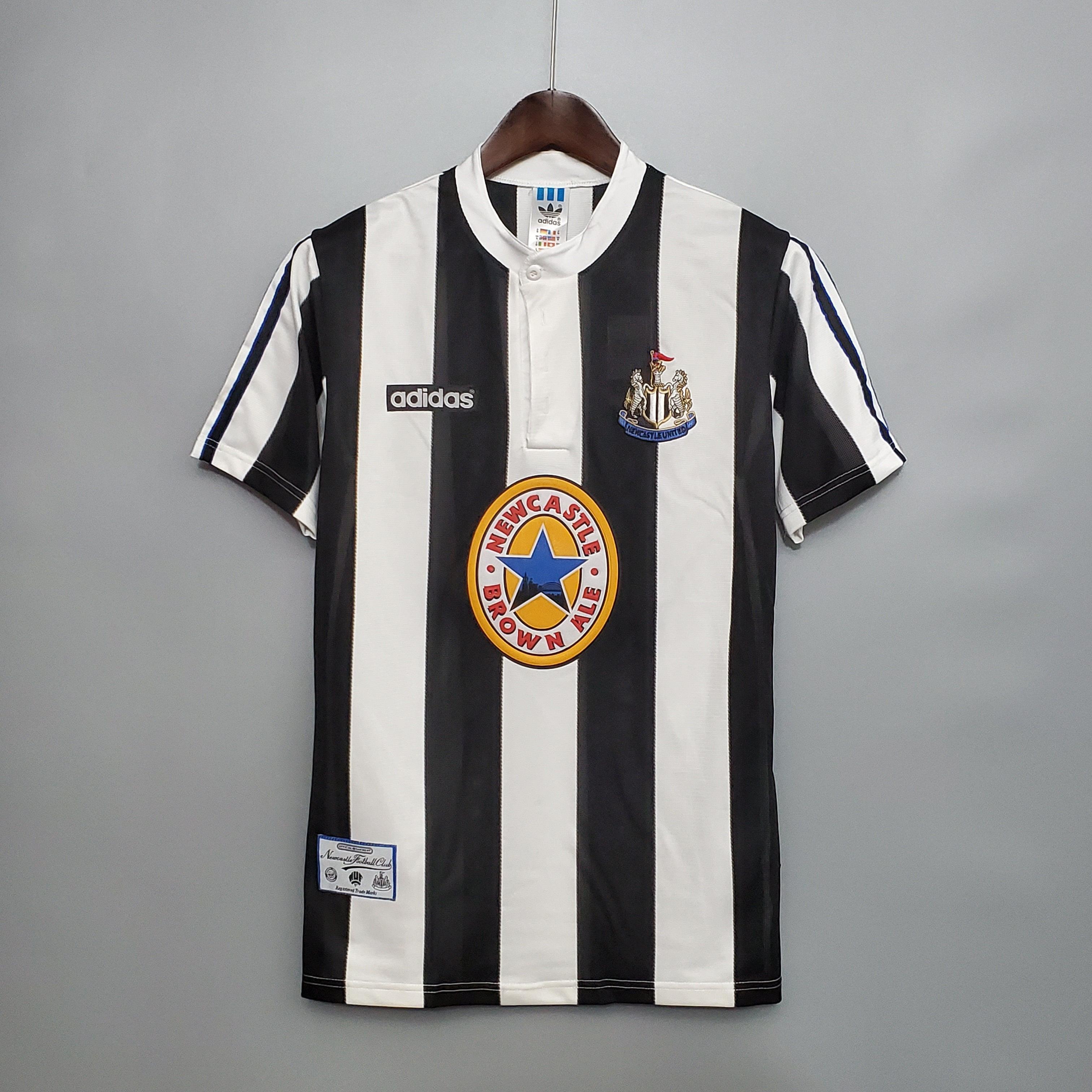 Camisa Newcastle Titular 95/97 - Versão Retro – Boutique do Boleiro